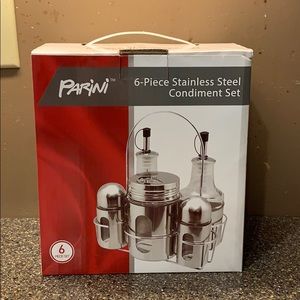 Parini | Kitchen | 6piece Stainless Steel Condiment Set | Poshmark